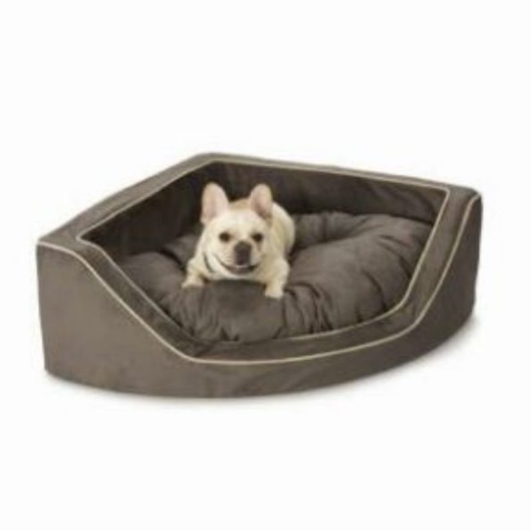 Snoozer Luxury Overstuffed Corner Dog Bed | 28+ Colors