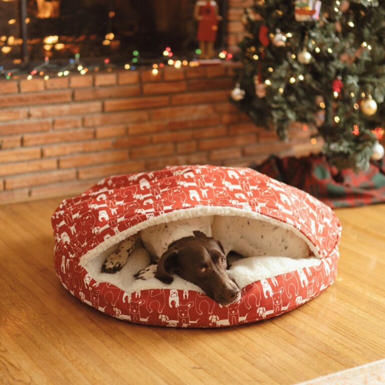 Luxury Cozy Cave® Dog Bed | Holiday Collection | Snoozer