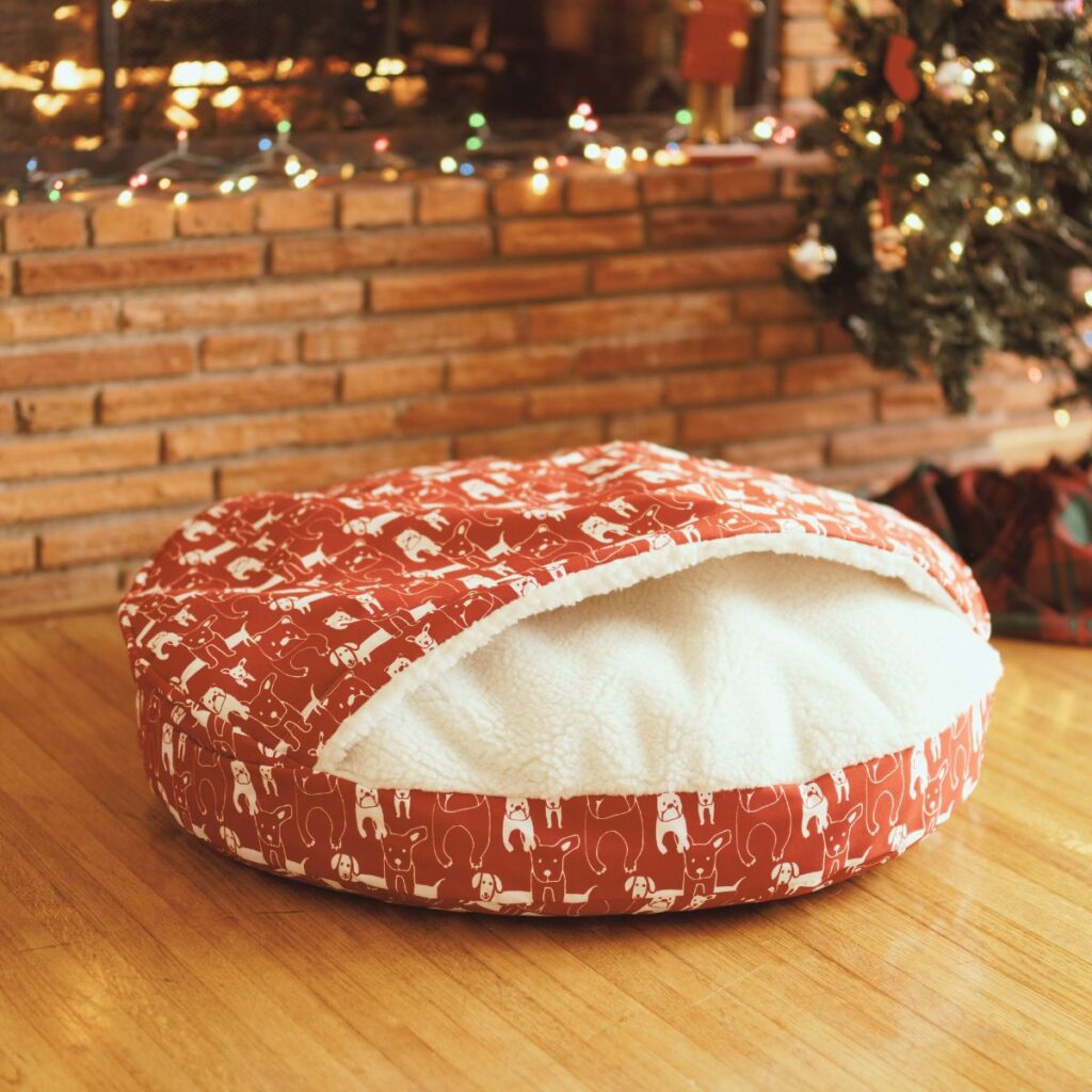 Luxury Cozy Cave® Dog Bed | Holiday Collection | Snoozer