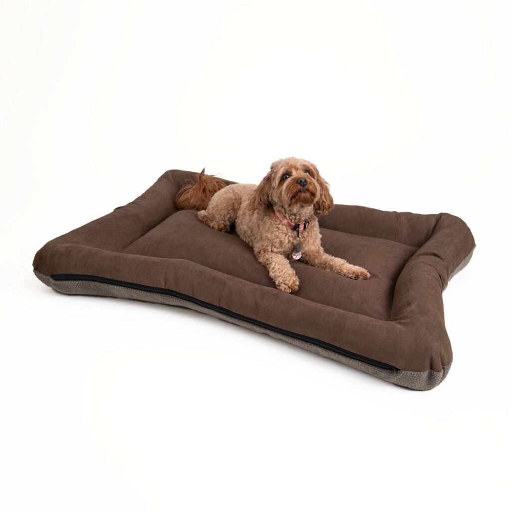 All Day Reversible Dog Bed - Luxury Microsuede | Snoozer