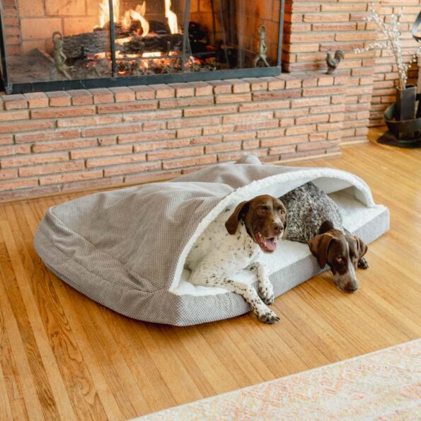 Orthopedic Luxury Cozy Cave® Rectangle Dog Bed - Show Dog Collection ...