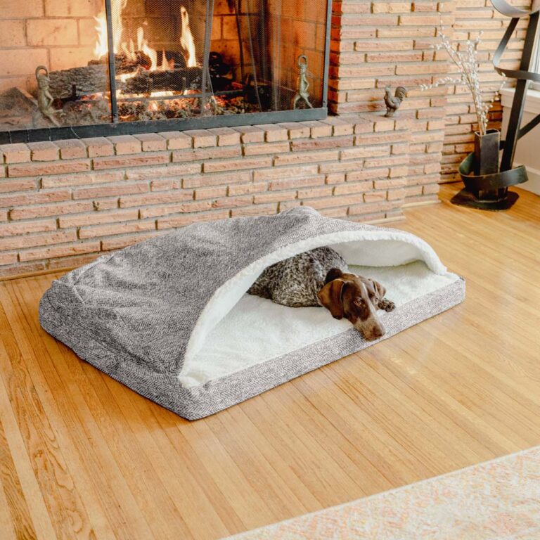 Orthopedic Luxury Cozy Cave® Rectangle Dog Bed - Show Dog Collection ...