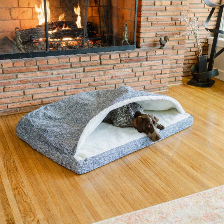Orthopedic Luxury Cozy Cave® Rectangle Dog Bed - Show Dog Collection ...