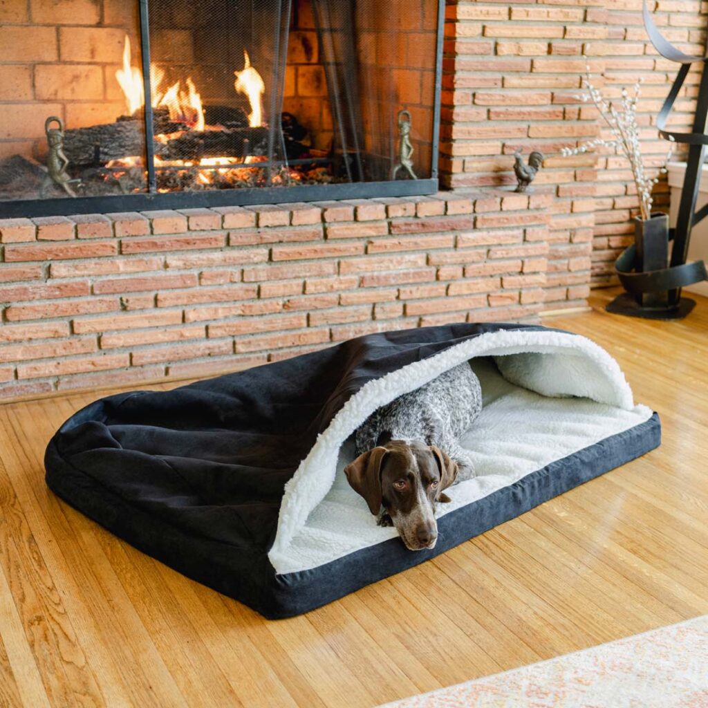 Forgiveness Fully Washable Luxury Cozy Cave® Rectangle Dog Bed ...
