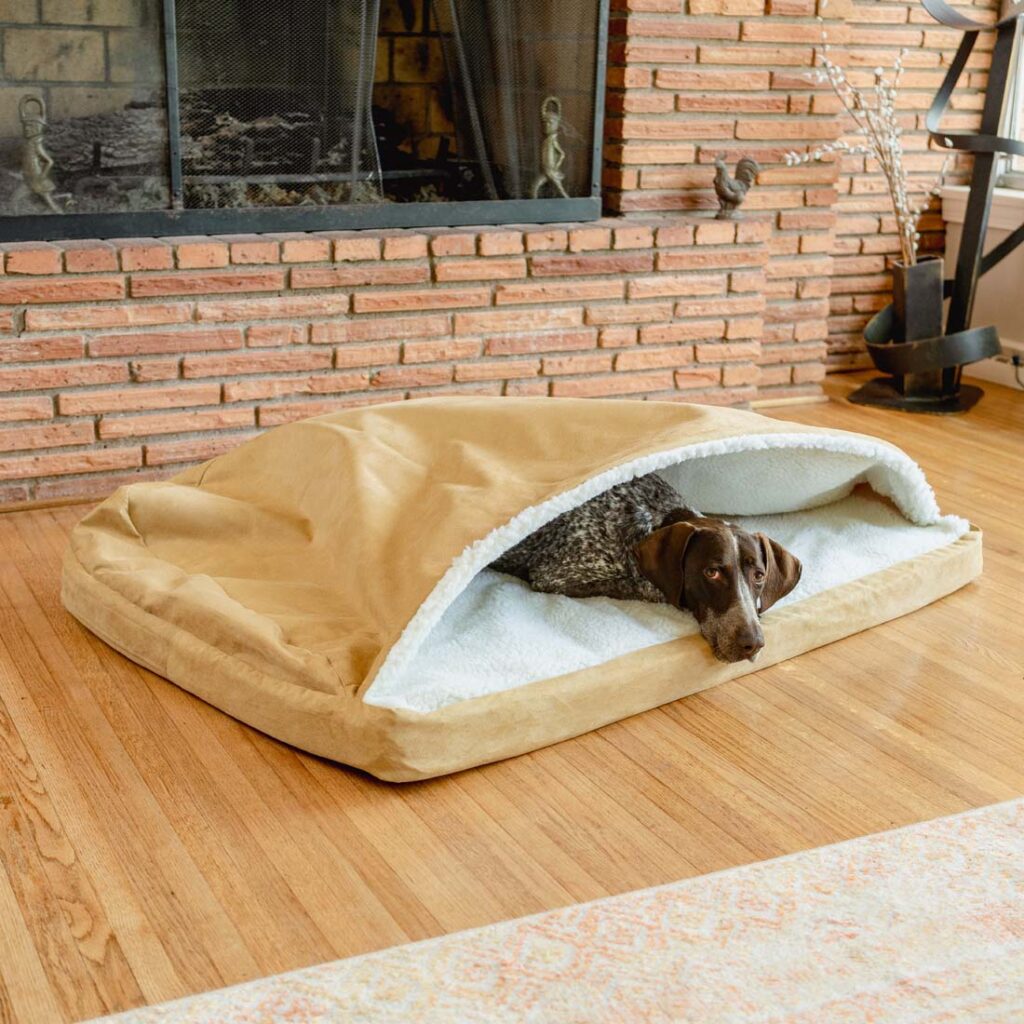 Forgiveness Fully Washable Luxury Cozy Cave® Rectangle Dog Bed ...