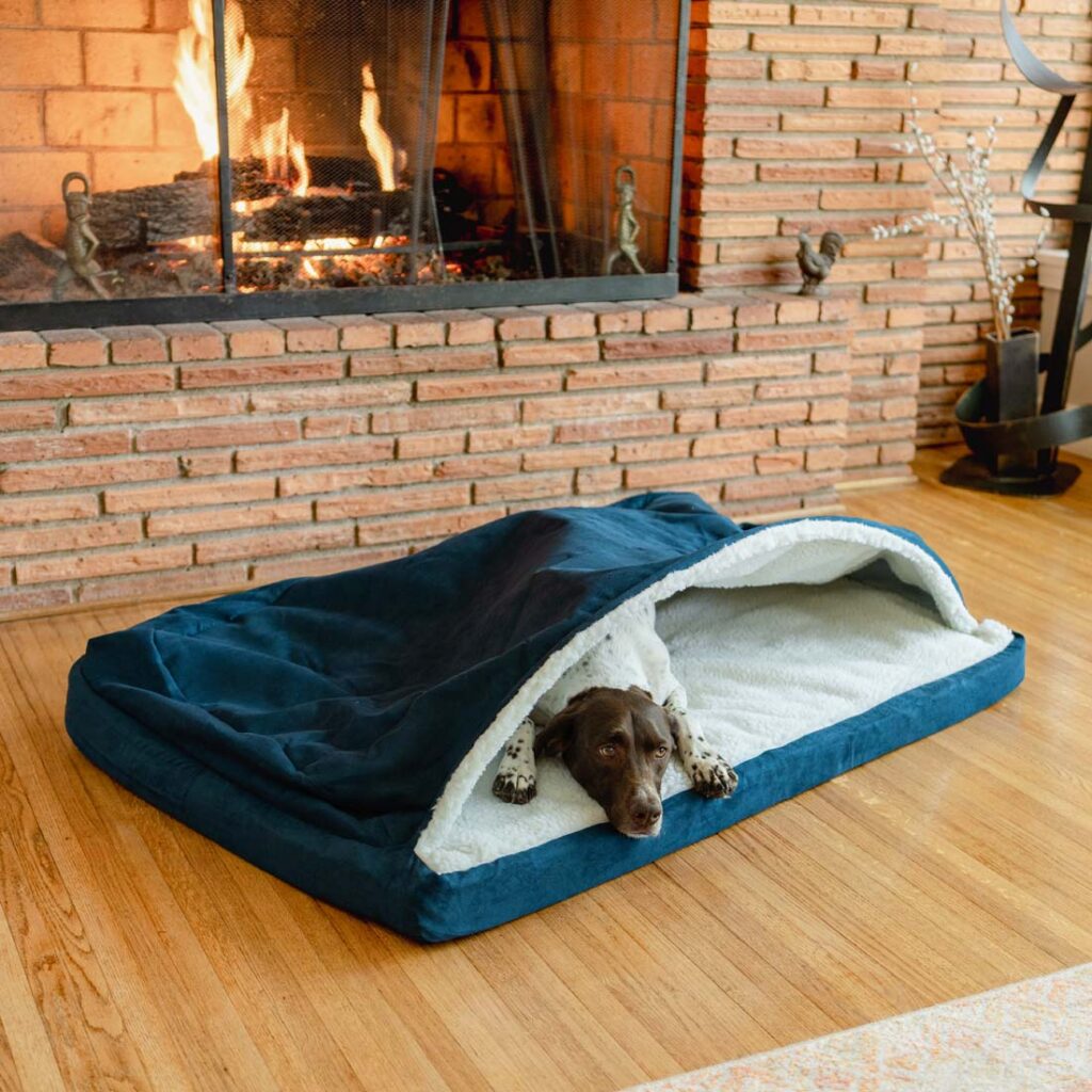 Forgiveness Fully Washable Luxury Cozy Cave® Rectangle Dog Bed ...