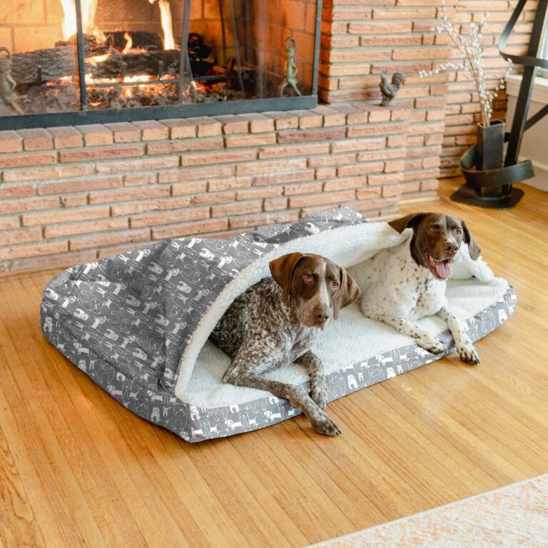 Forgiveness Cozy Cave® Rectangle Dog Bed | Wag | Snoozer Pets