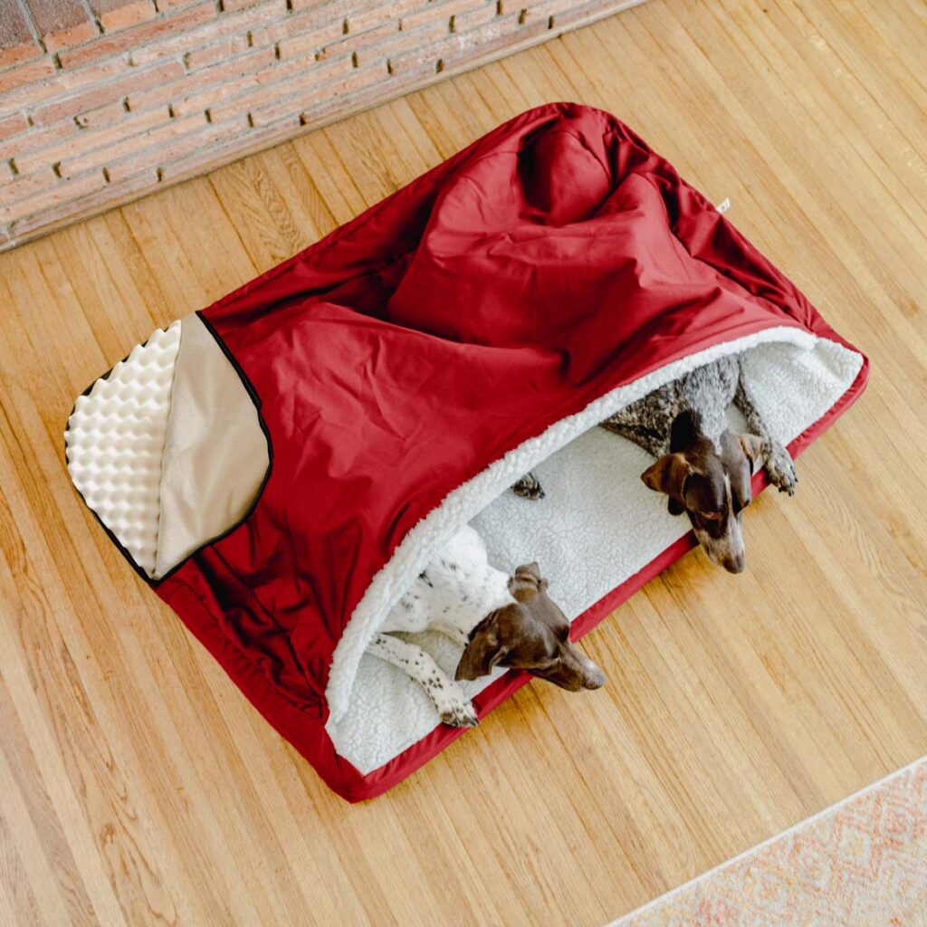 Orthopedic Cozy Cave® Rectangle Dog Bed | Snoozer