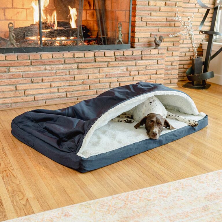 Orthopedic Cozy Cave® Rectangle Dog Bed | Snoozer